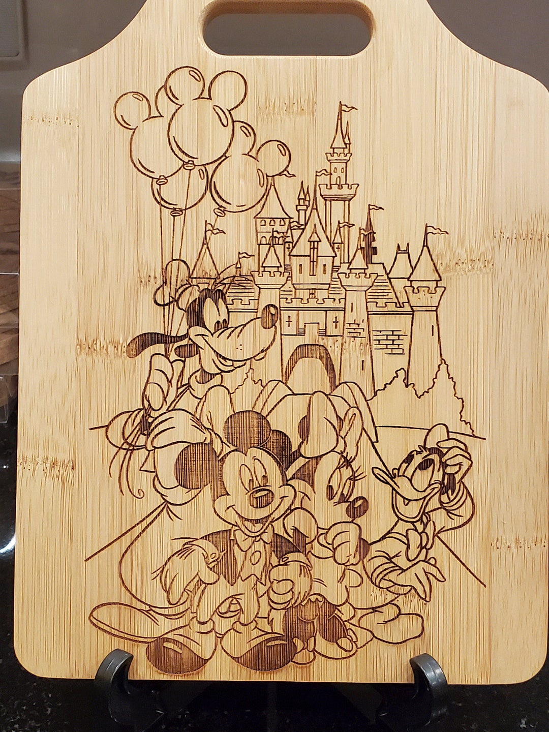 Mickey Mouse and Gang Inspired Cutting Board is the Perfect Addition to ...