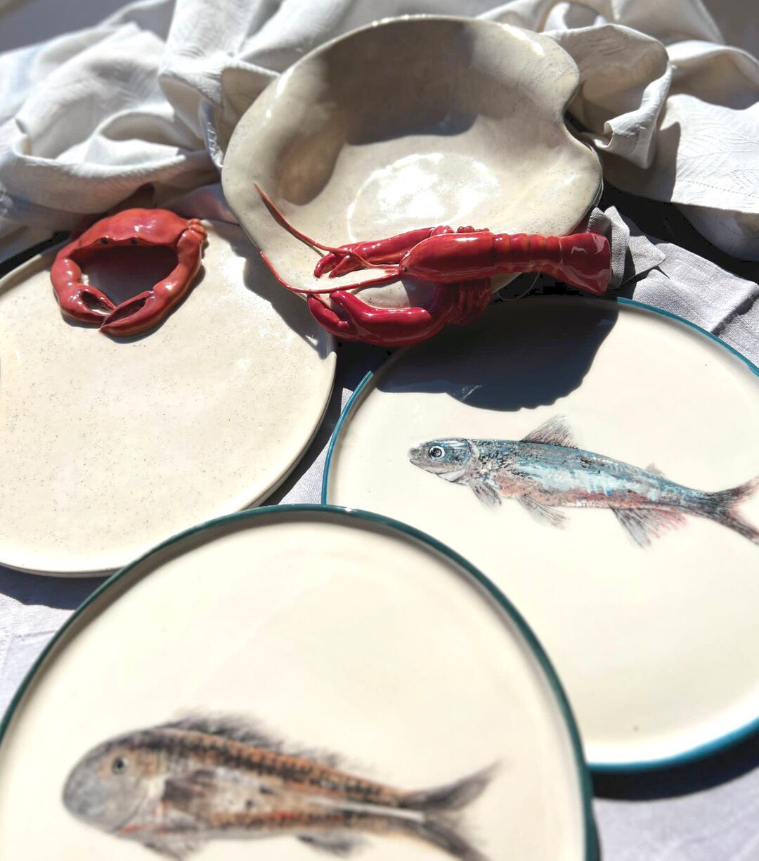 Lobster Ceramic Bowl - Etsy