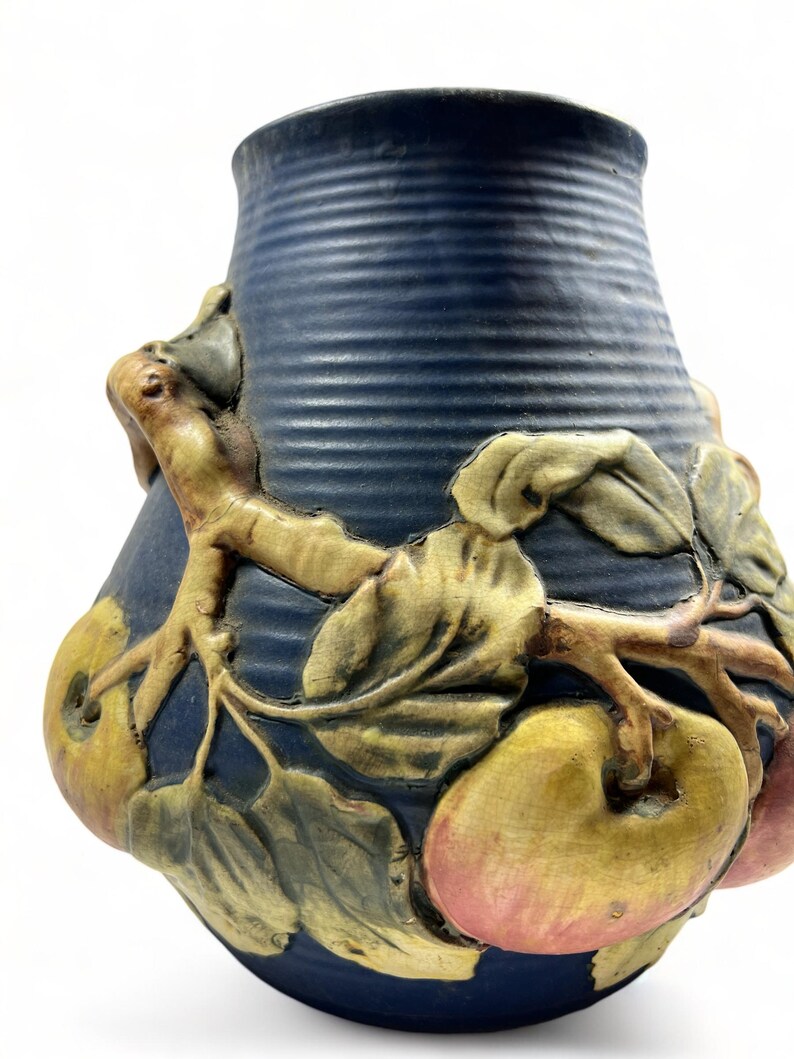 Authentic Weller Baldin Art Pottery Apple Tree Vase Ca 1920’s - Etsy