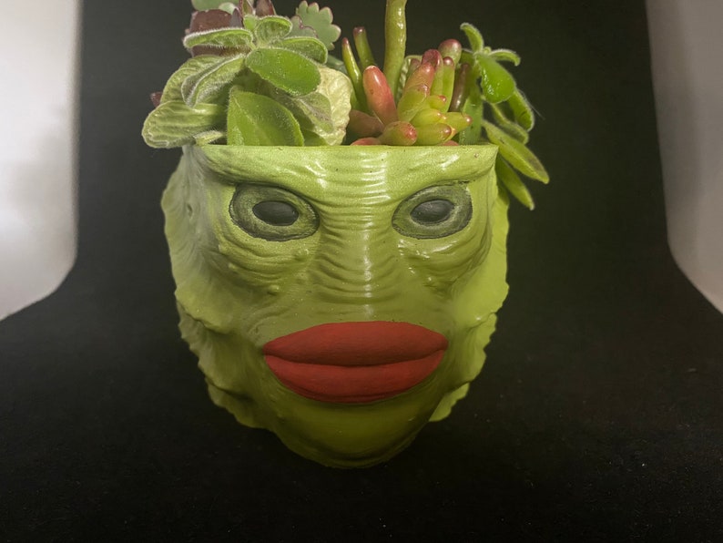 Creature From the Black Lagoon Planter | Etsy