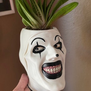 Art the Clown Planter - Etsy