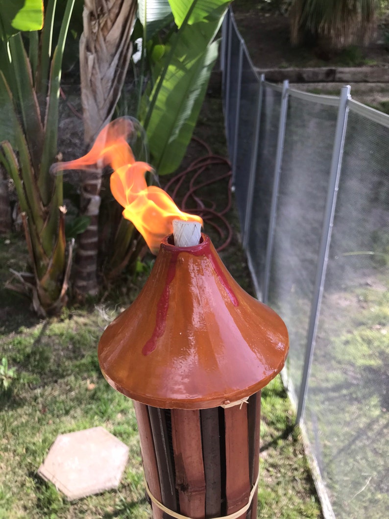 Tiki Torch Cover | Etsy