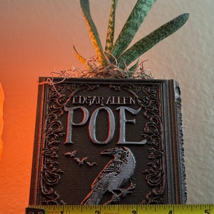 Edgar Allan Poe Book Planter - Etsy
