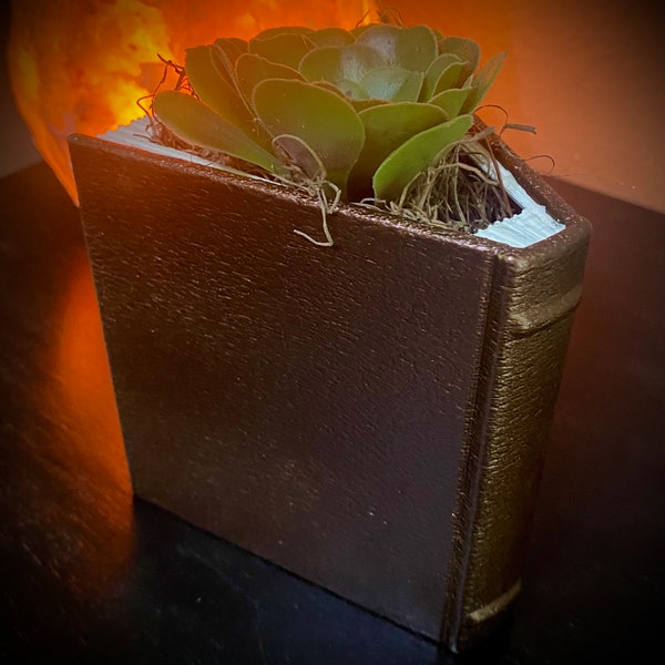 Book Planter - Etsy