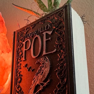 Edgar Allan Poe Book Planter - Etsy