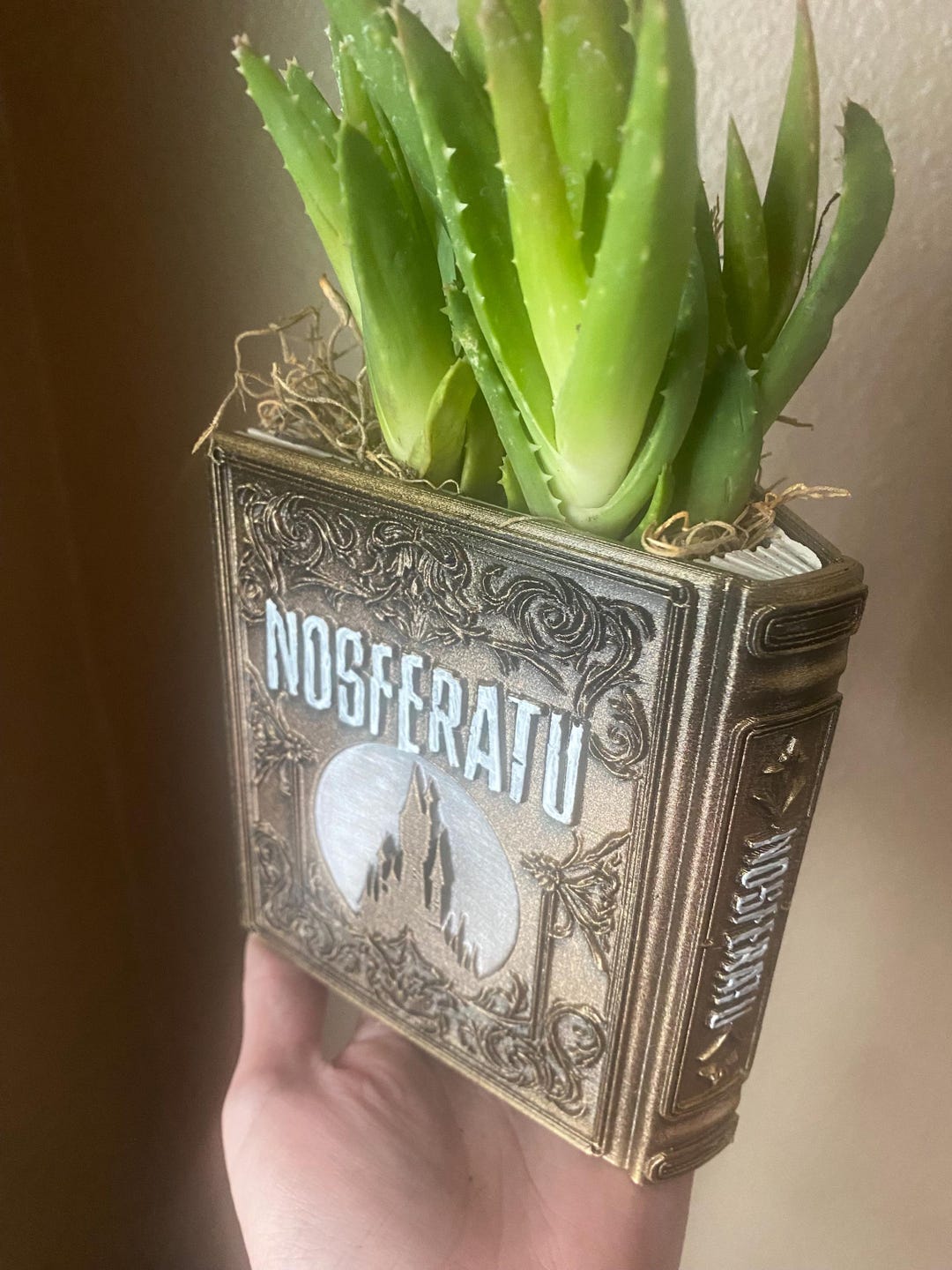Nosferatu Book Planter - Etsy