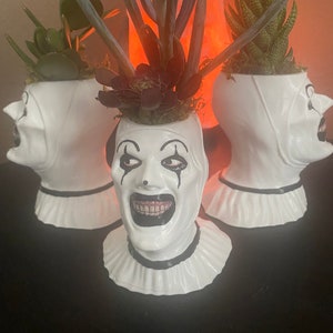 Art the Clown Planter - Etsy