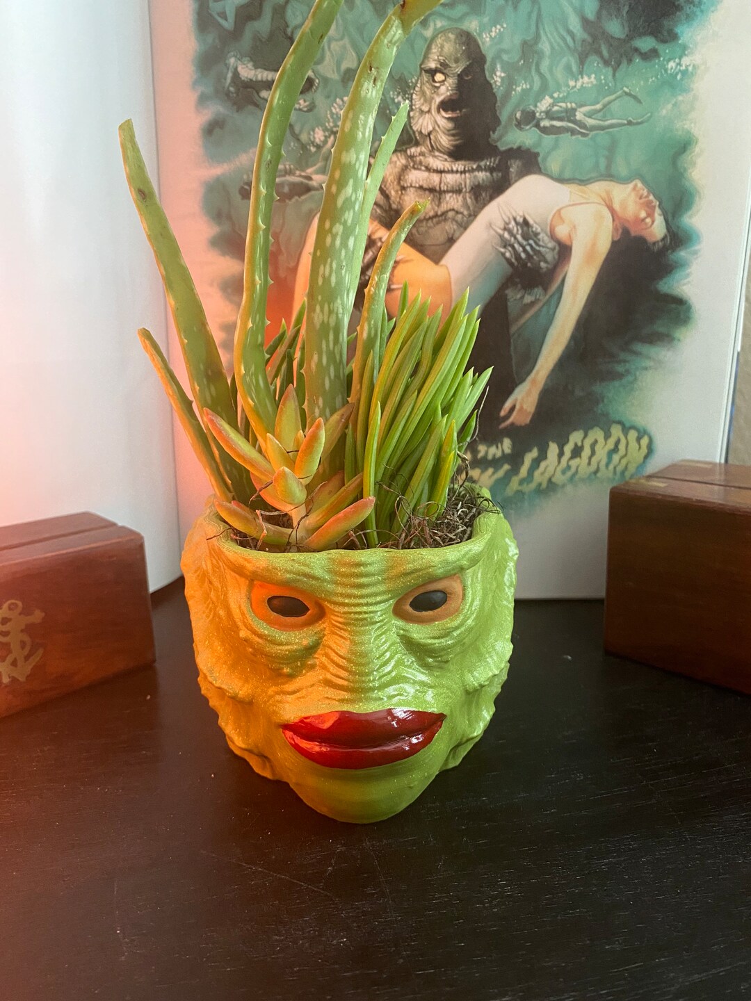 Creature From the Black Lagoon Planter - Etsy