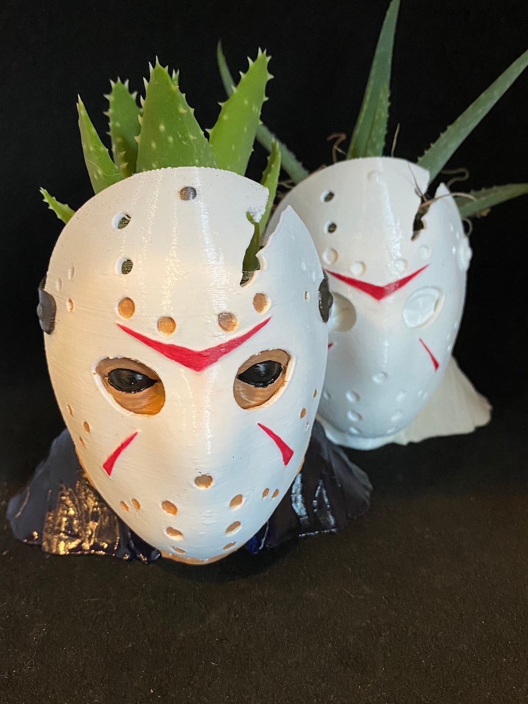 Jason Mask Planter: 3D Printed Succulent Planter - Etsy
