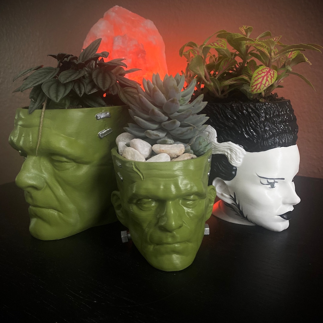 Frankenstein Planter - Etsy