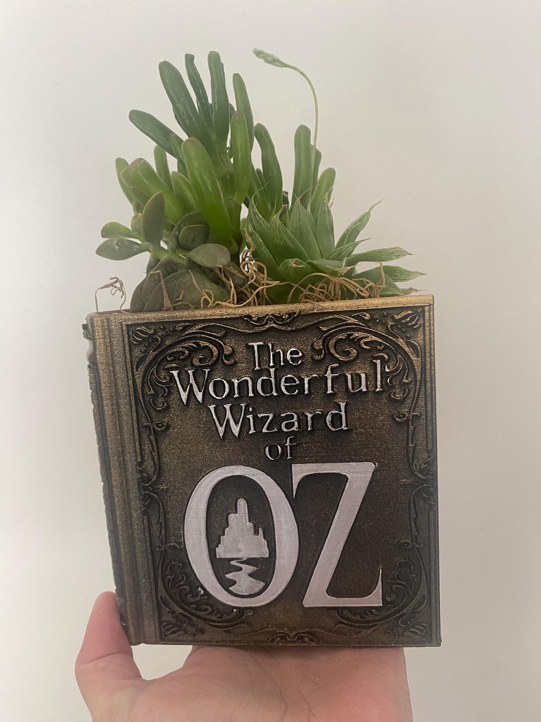 Wizard of OZ Book Planter - Etsy