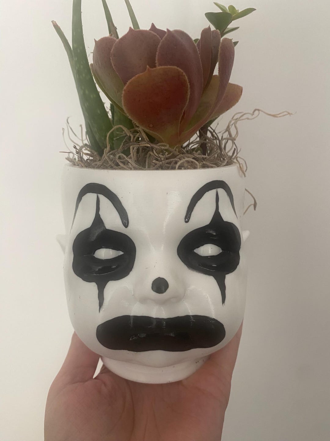 3D Printed Baby Art the Clown Head Planter - Etsy
