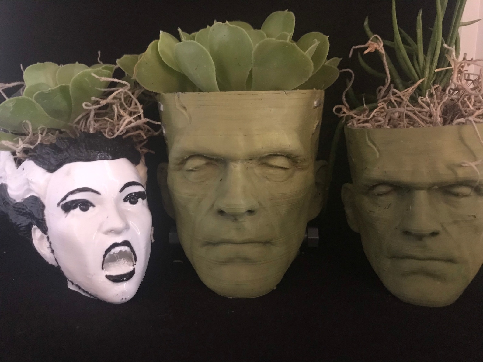 Frankenstein planter | Etsy