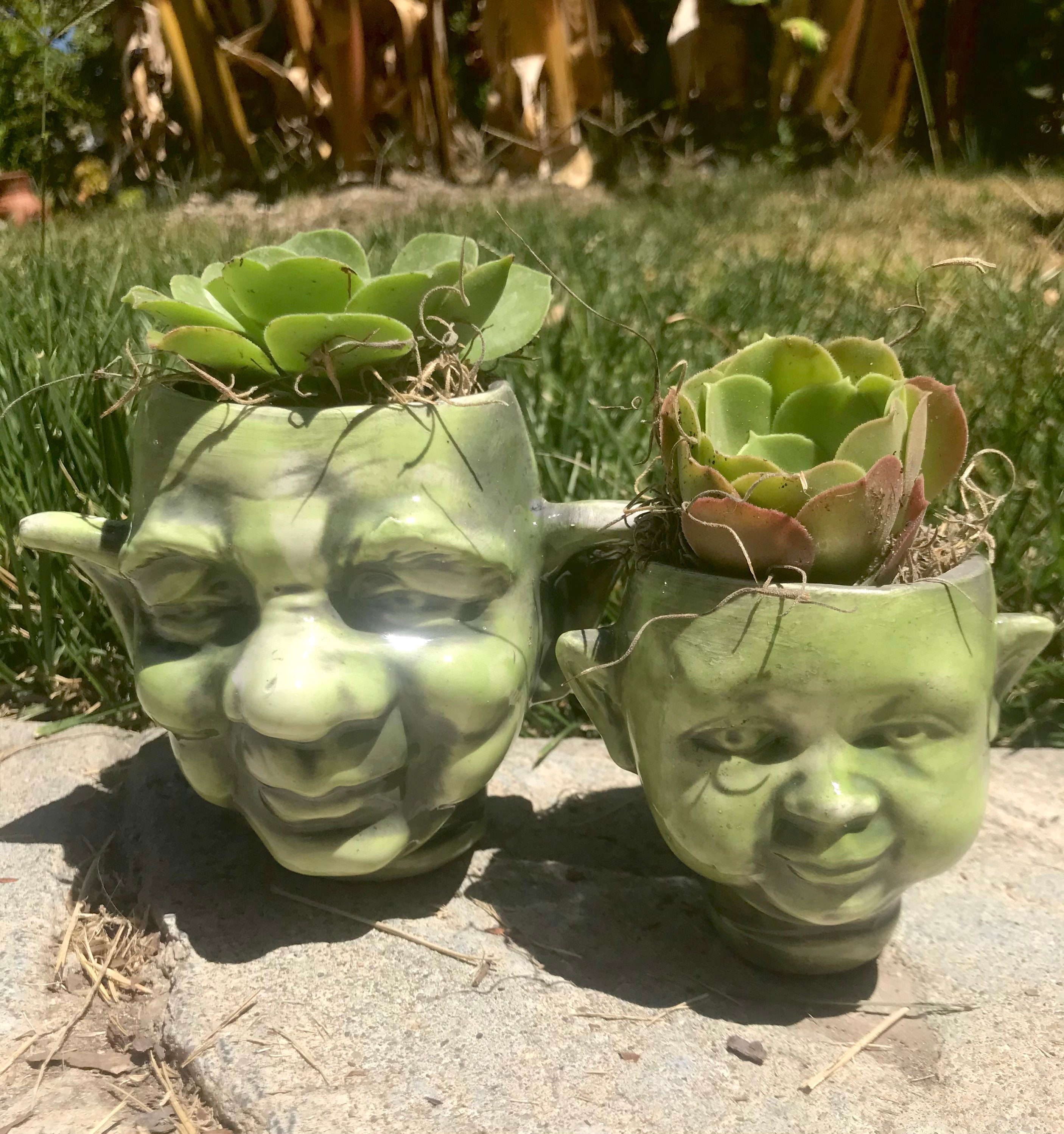 Goblin Flower Pots. | Etsy