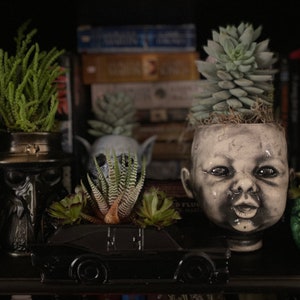 Larger Baby Head Planter - Etsy