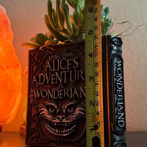 Alice in Wonderland Book Planter - Etsy