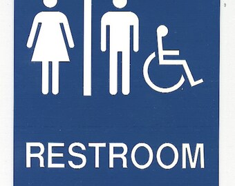 Directional Hotel Restroom Sign Engraved Solid Wood Iroko - Etsy