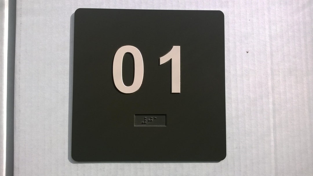 ADA Room Sign - Black 6 X 6 Custom ADA Compliant Signs - Etsy