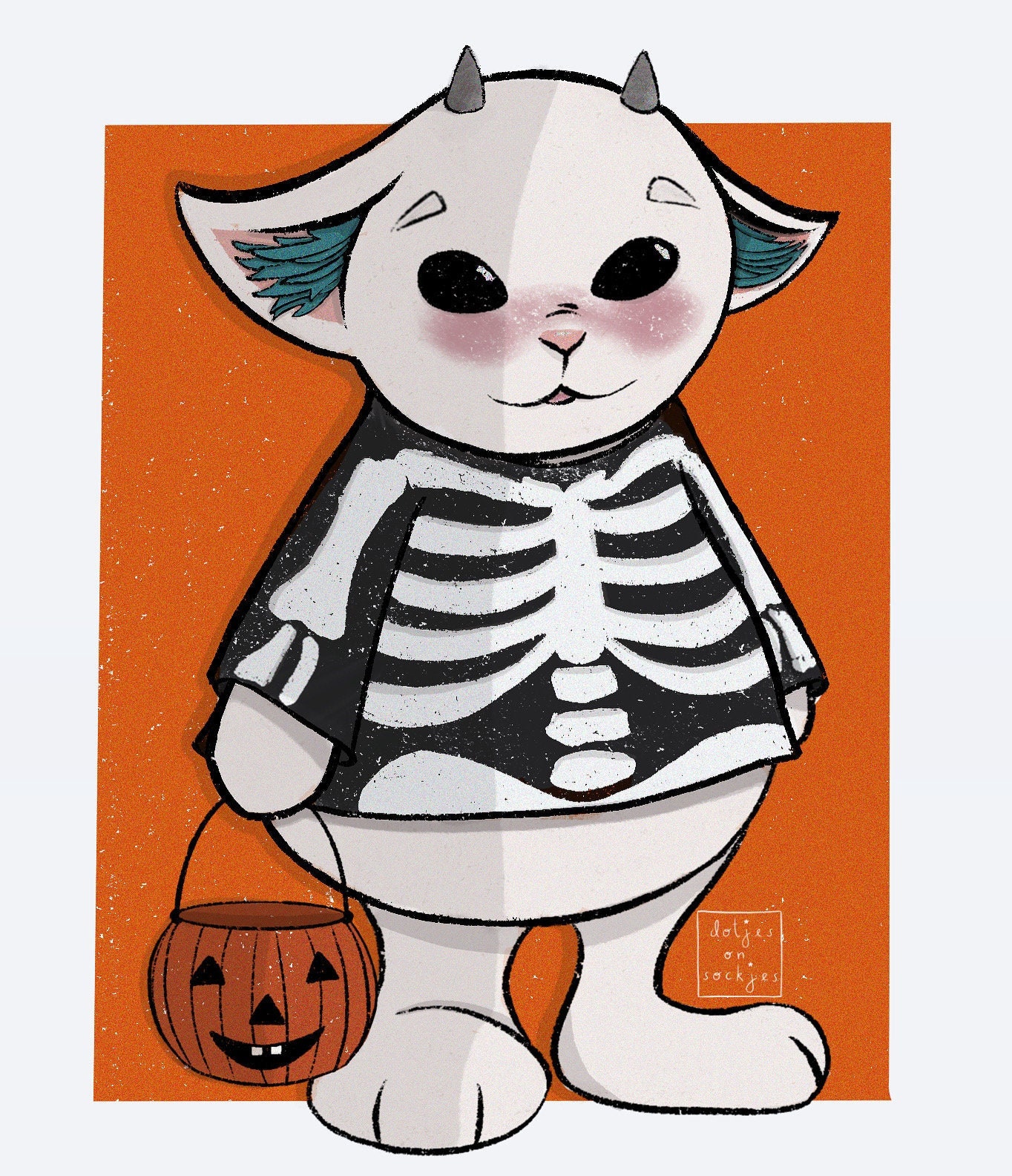 Halloween Ned Special Art Print - Etsy