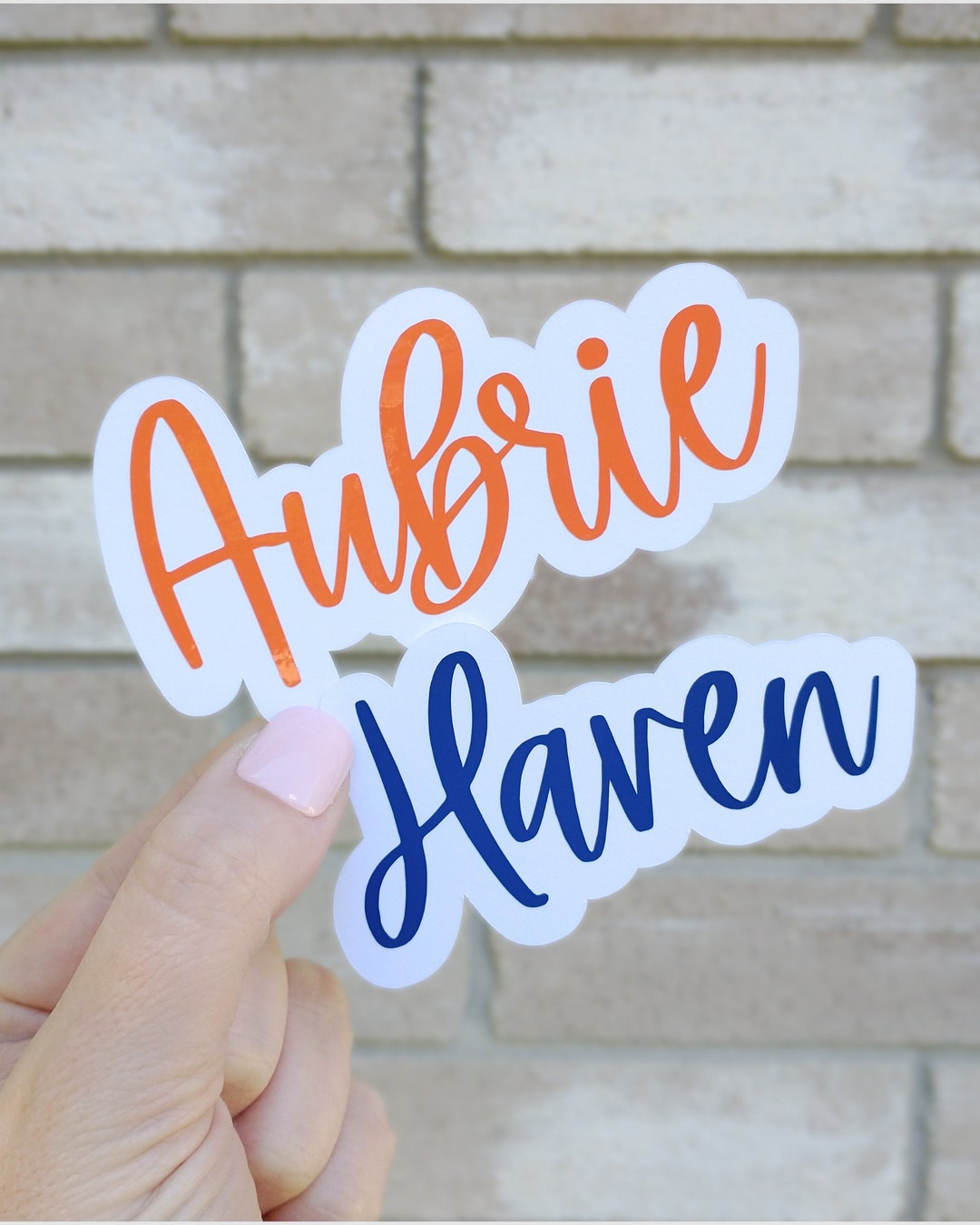 Fancy Script Name Decals, Personalized Name Stickers for Water Bottles ...