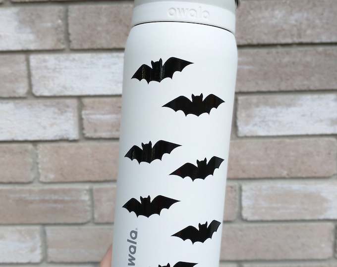 Spooky Bats Decal Set, Halloween Bat Stickers to Decorate Your Water ...