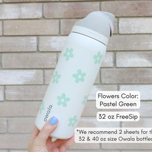 Daisy Flower Decals, Retro Daisy Stickers for Water Bottles, Cups ...