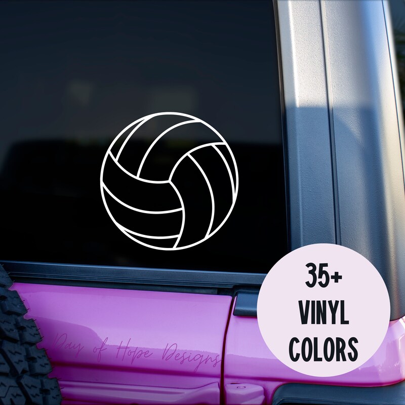 Volleyball Stickers - Etsy