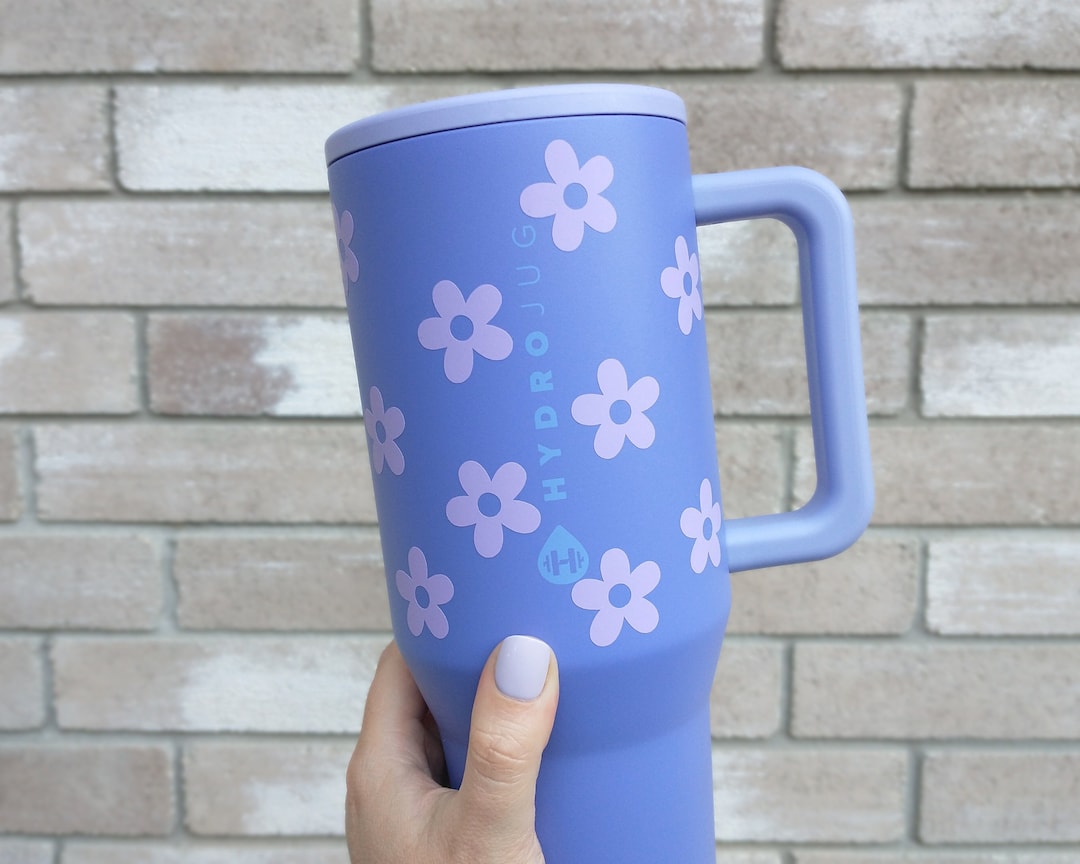 Retro Daisy Decals, Flower Stickers for Water Bottles, Cups, Tumblers ...