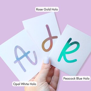 Single Letter Decal, Initial Sticker, Monogram Vinyl Decal for Tumblers ...