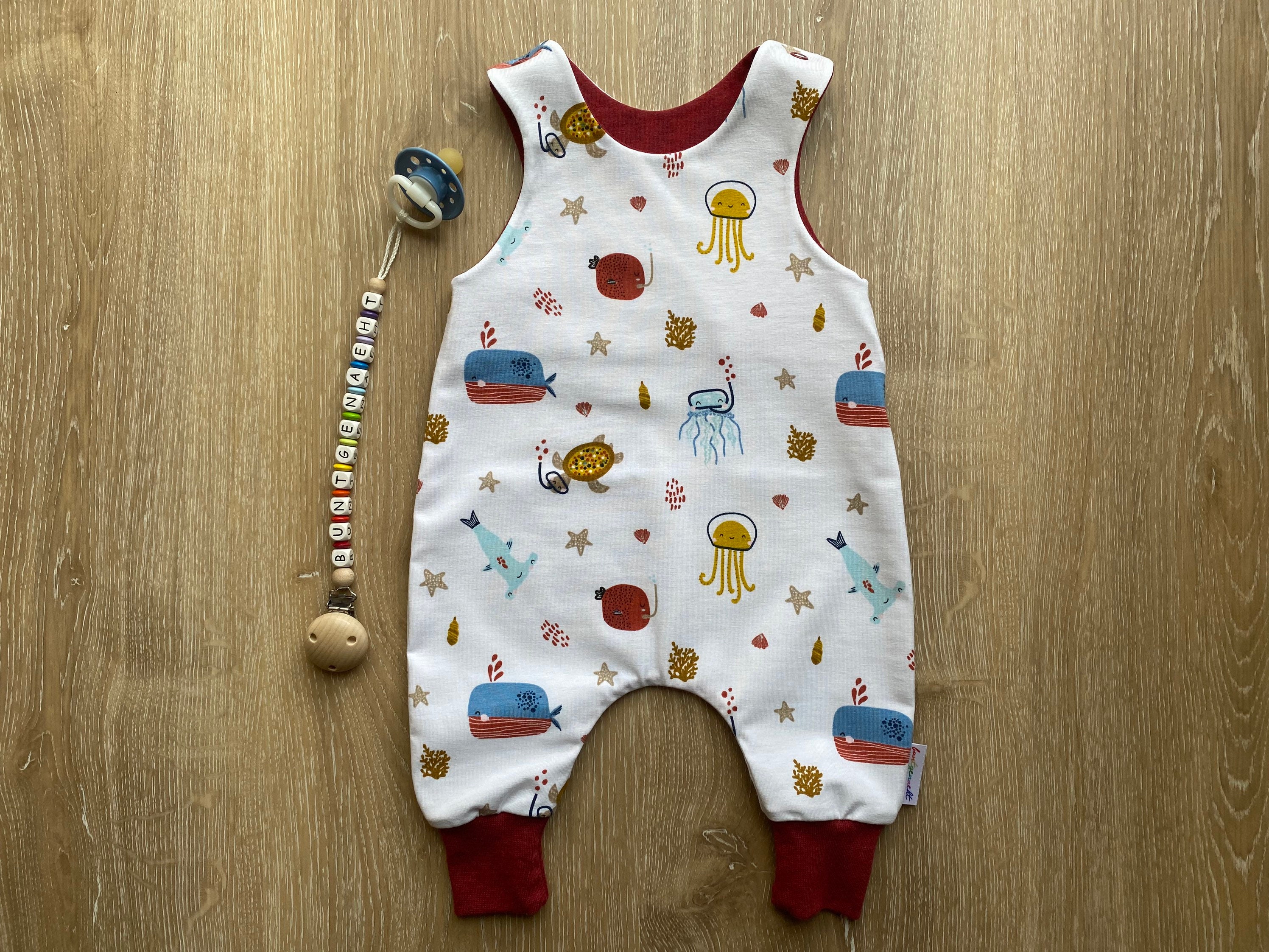 Sale 15% Handmade Babykleidung Strampler Baby Newborn maritim | Etsy