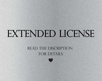 EXTENDED LICENSE Digital Paper Pack Commercial License - Etsy