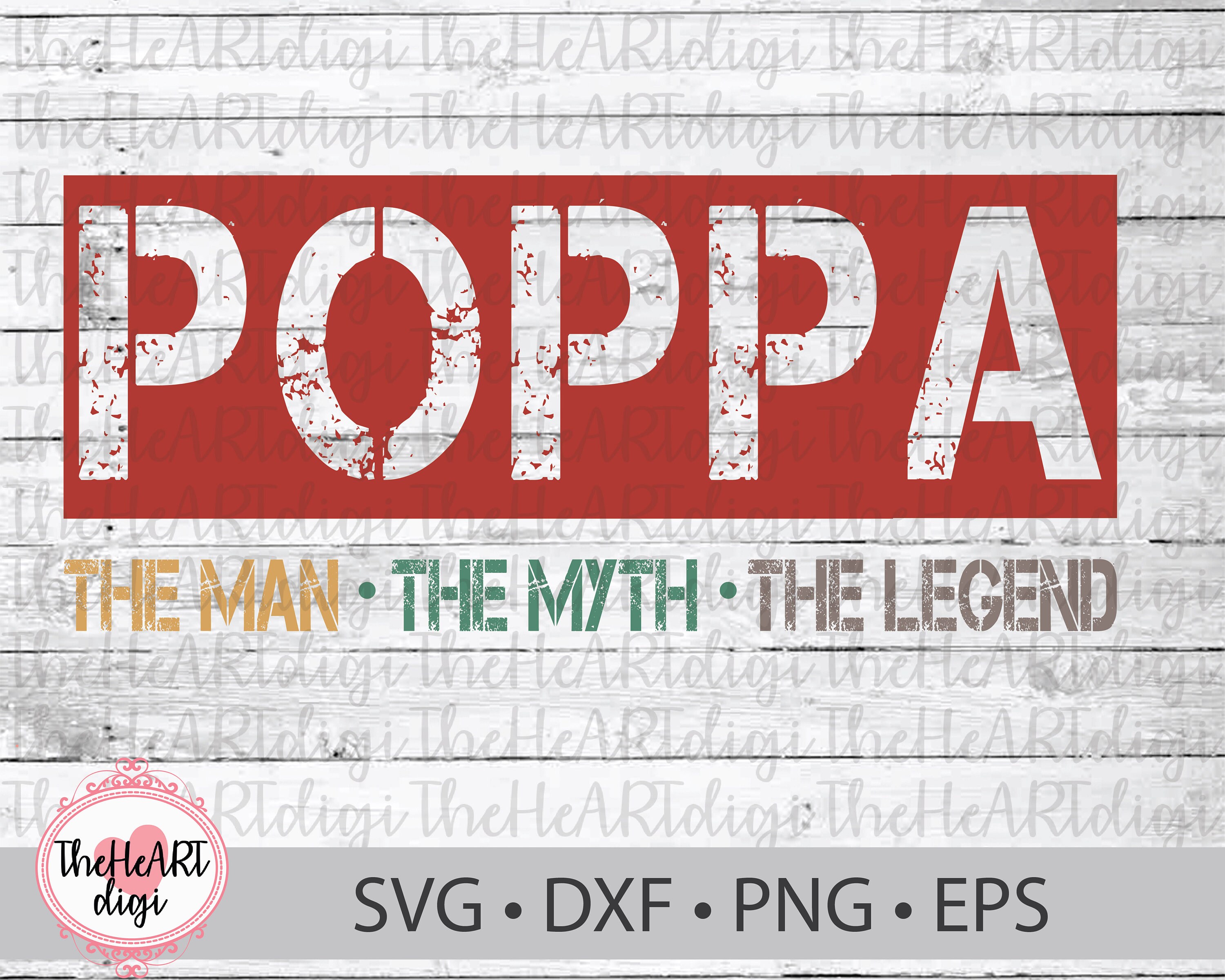 Poppa SVG Poppa The Man The Myth The Legend svg Distressed | Etsy Poppa SVG Poppa The Man The Myth The Legend svg Distressed | Etsy