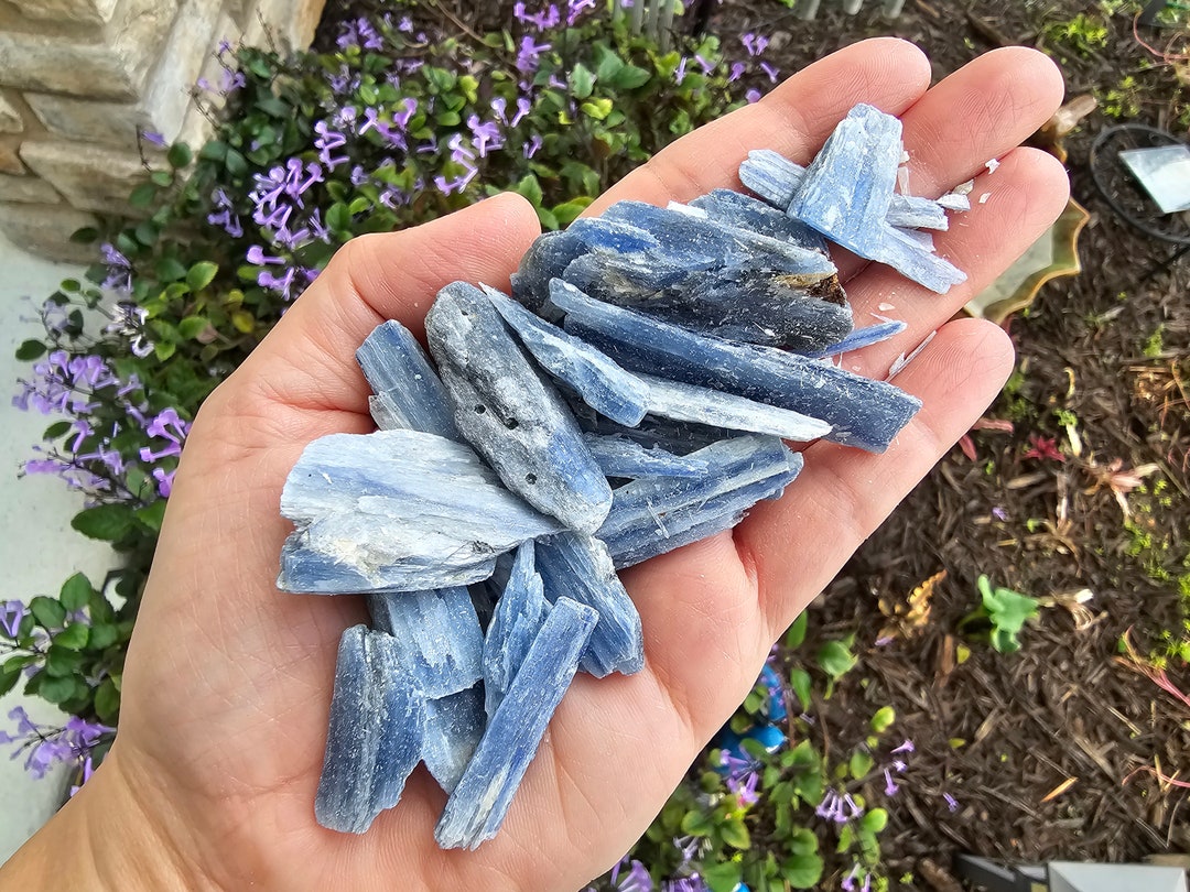 Bulk Blue Kyanite Blades, Blue Kyanite Crystals, Raw Blue Kyanite Blade ...