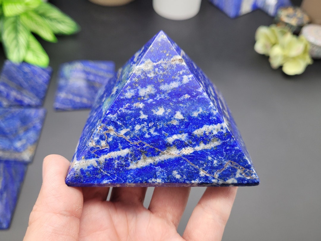 Lapis Lazuli Pyramid 2.75"-3.5" (70-90mm) ~ Choose Your Piece ~ Blue ...