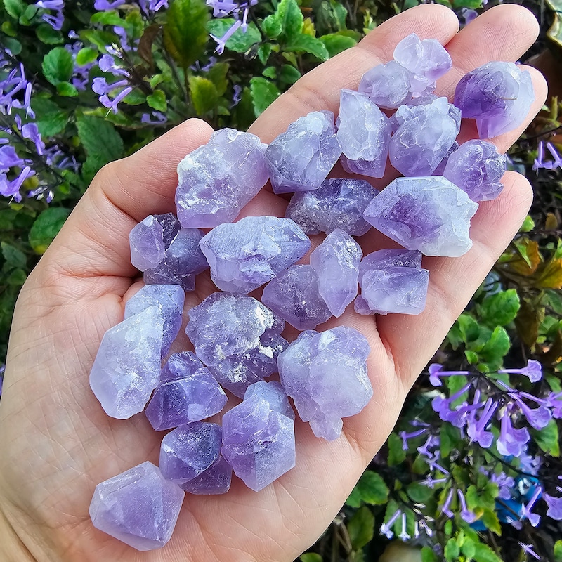 Raw Amethyst Crystal - Etsy