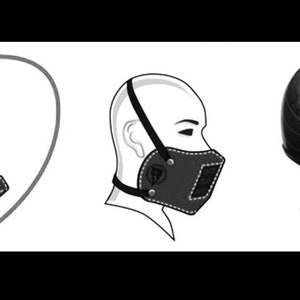 Handmade Leather Face Shield Mask - Etsy