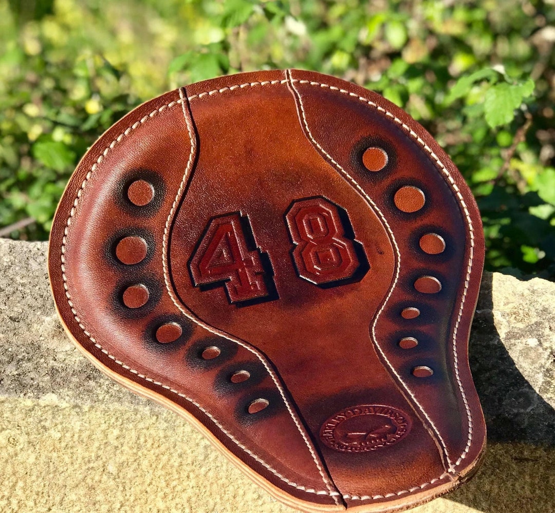 Free Shipping Custom Motorcycle Solo Seat/handmade Solo Seat/bobber ...