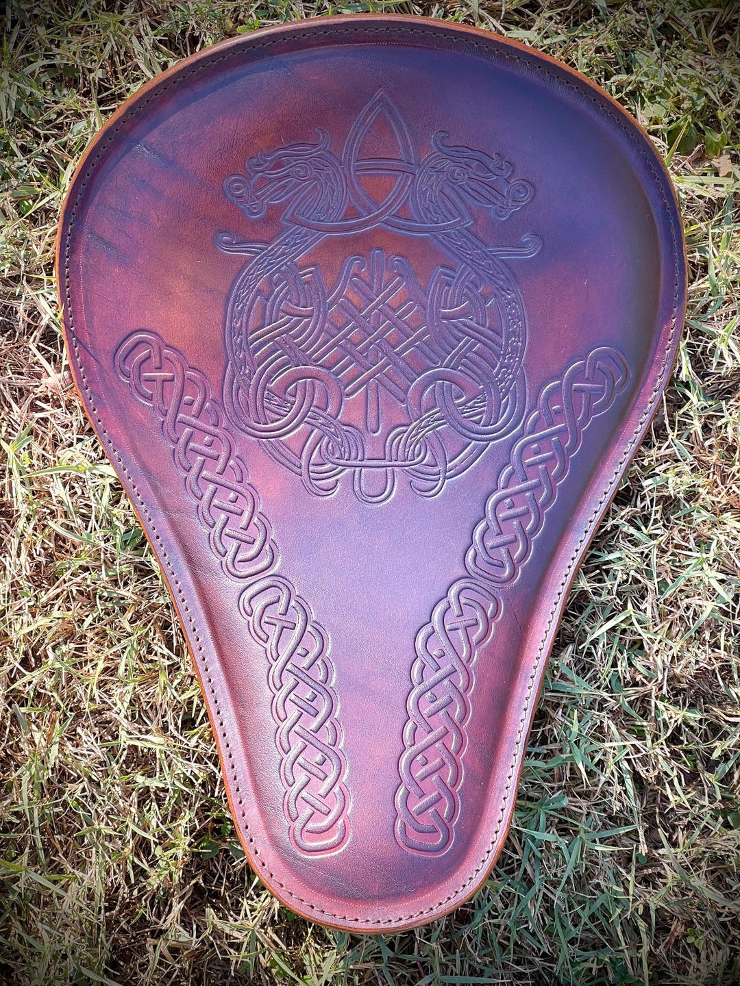 Free Shipping Custom Motorcycle Solo Seat/handmade Solo Seat/bobber ...