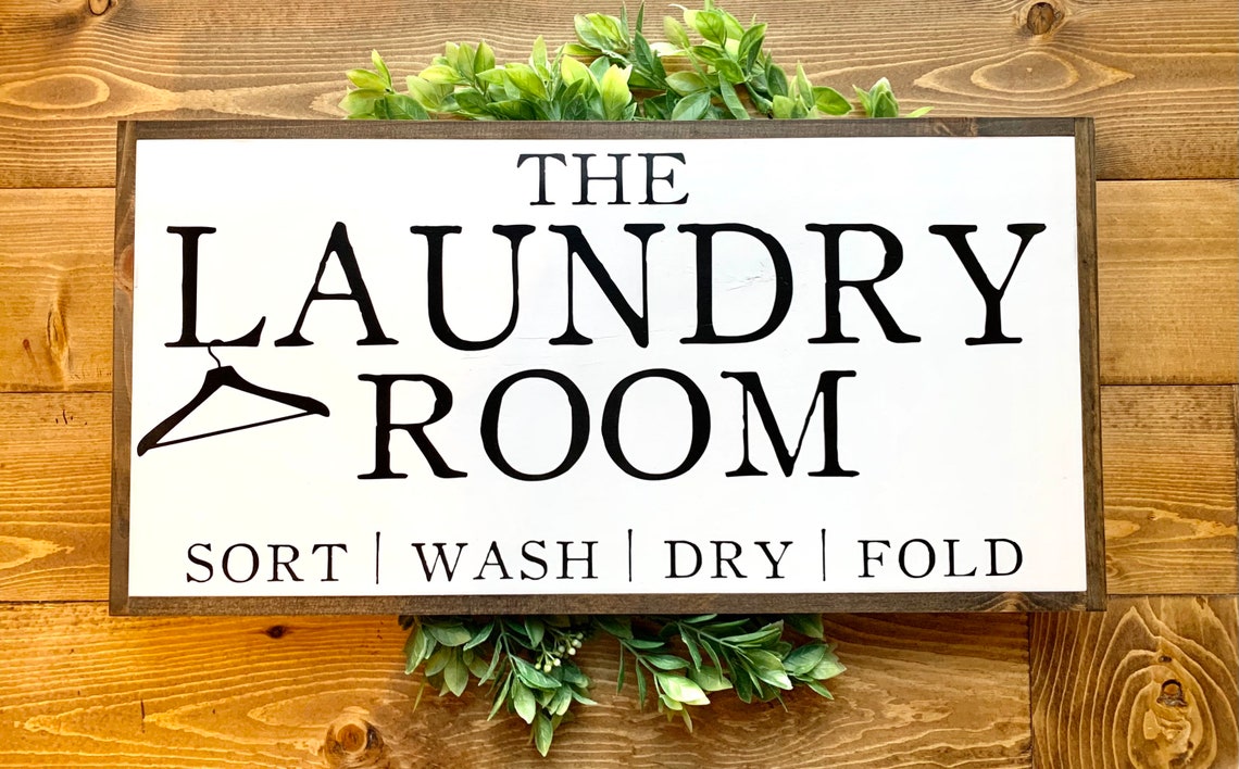 The Laundry Room Sign Laundry Room Sign Laundry Room Decor - Etsy