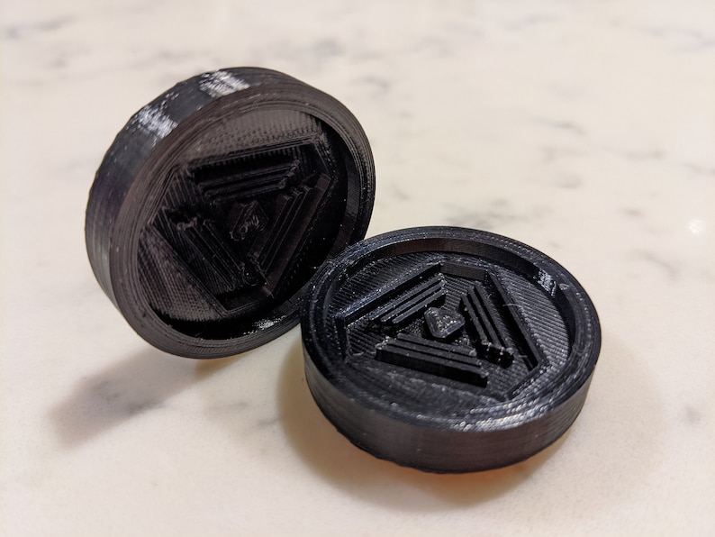 24 Pack Stacking 3D Printed Checkers | Checkers Game Pieces | Custom ...