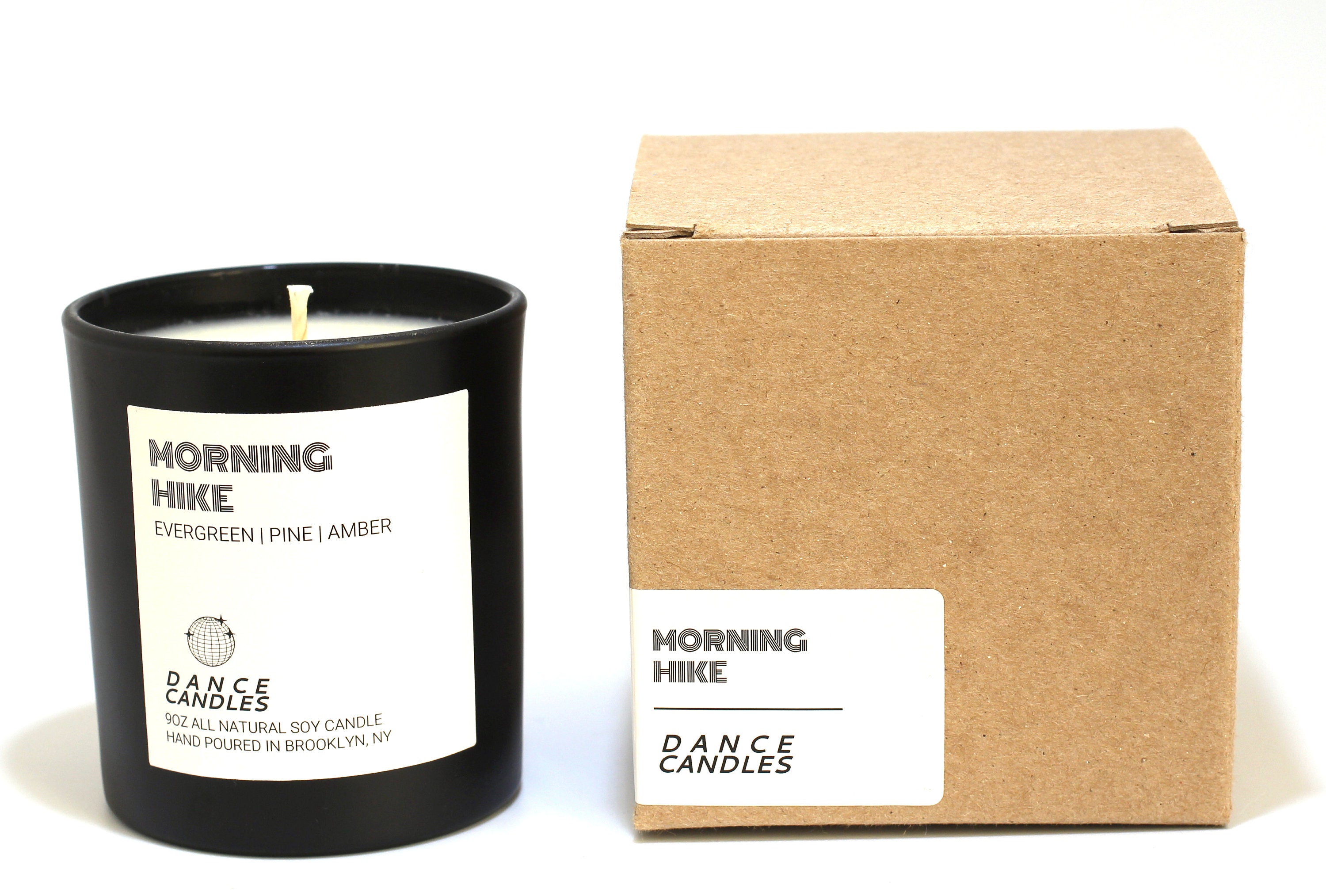 Soy Candles | Evergreen + Pine + Amber Candle | Scented Candles ...