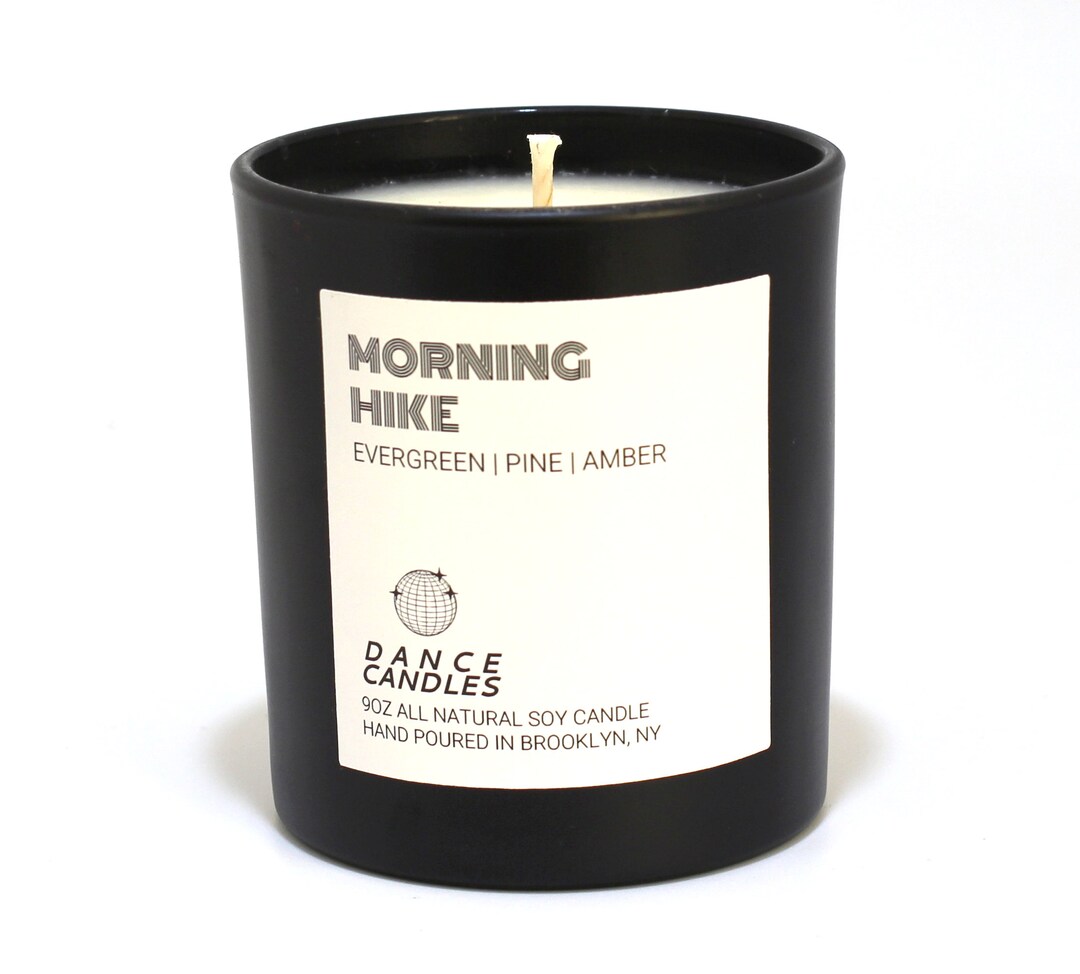 Soy Candles | Evergreen + Pine + Amber Candle | Scented Candles ...