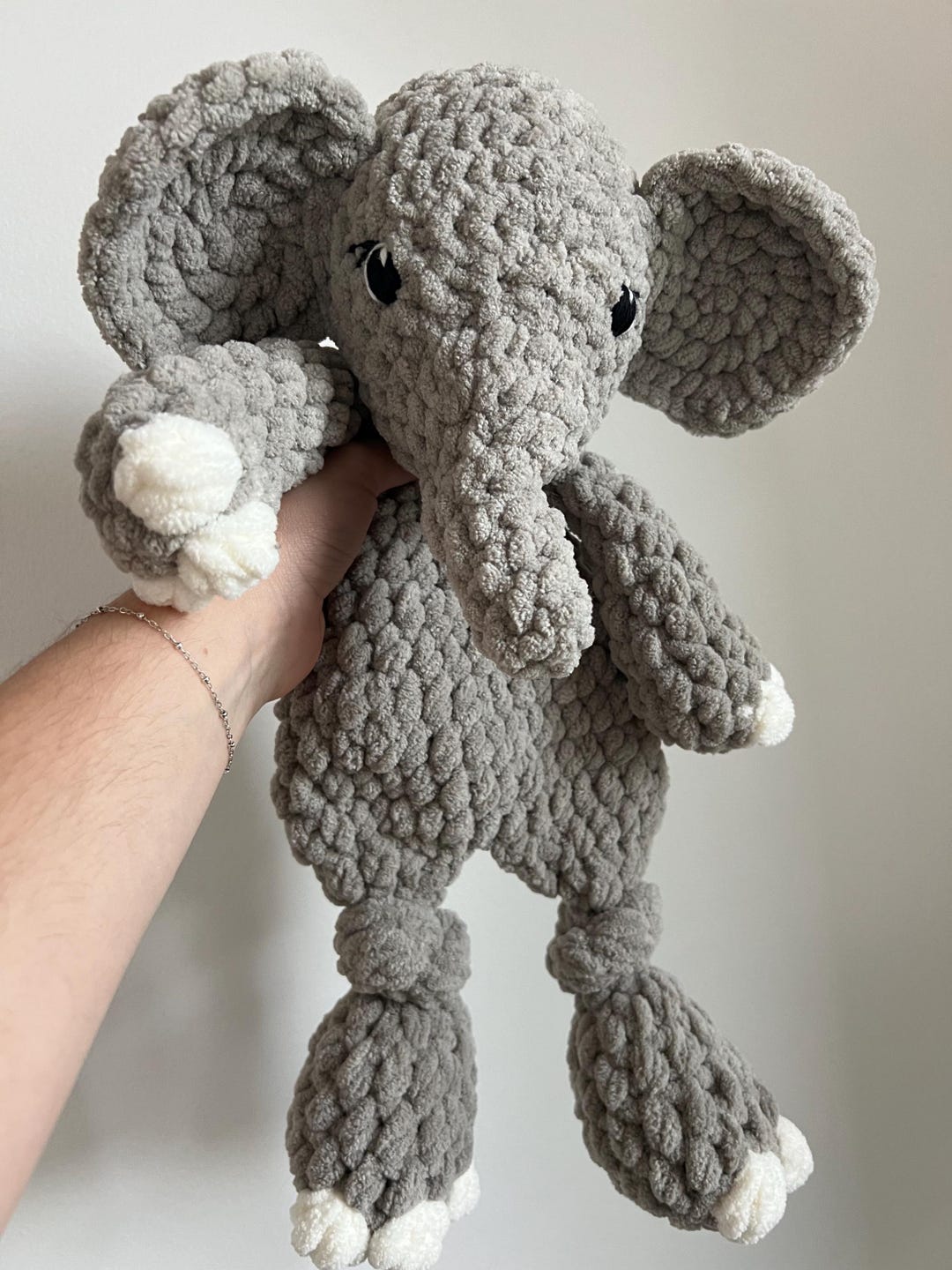 Elephant Lovey | Elephant Stuffie | Elephant Plush - Etsy
