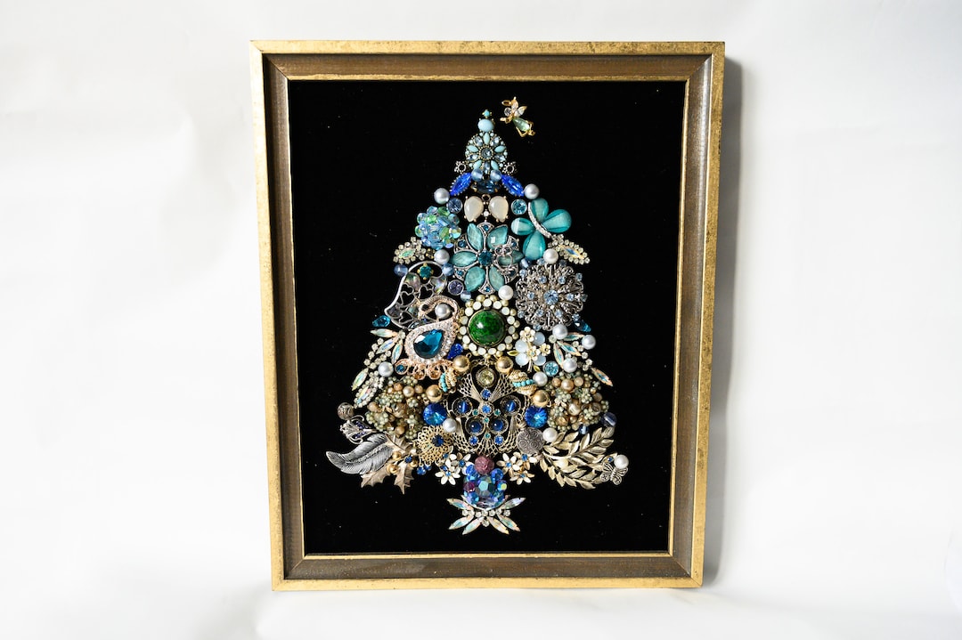Framed Jewelry Tree - Etsy