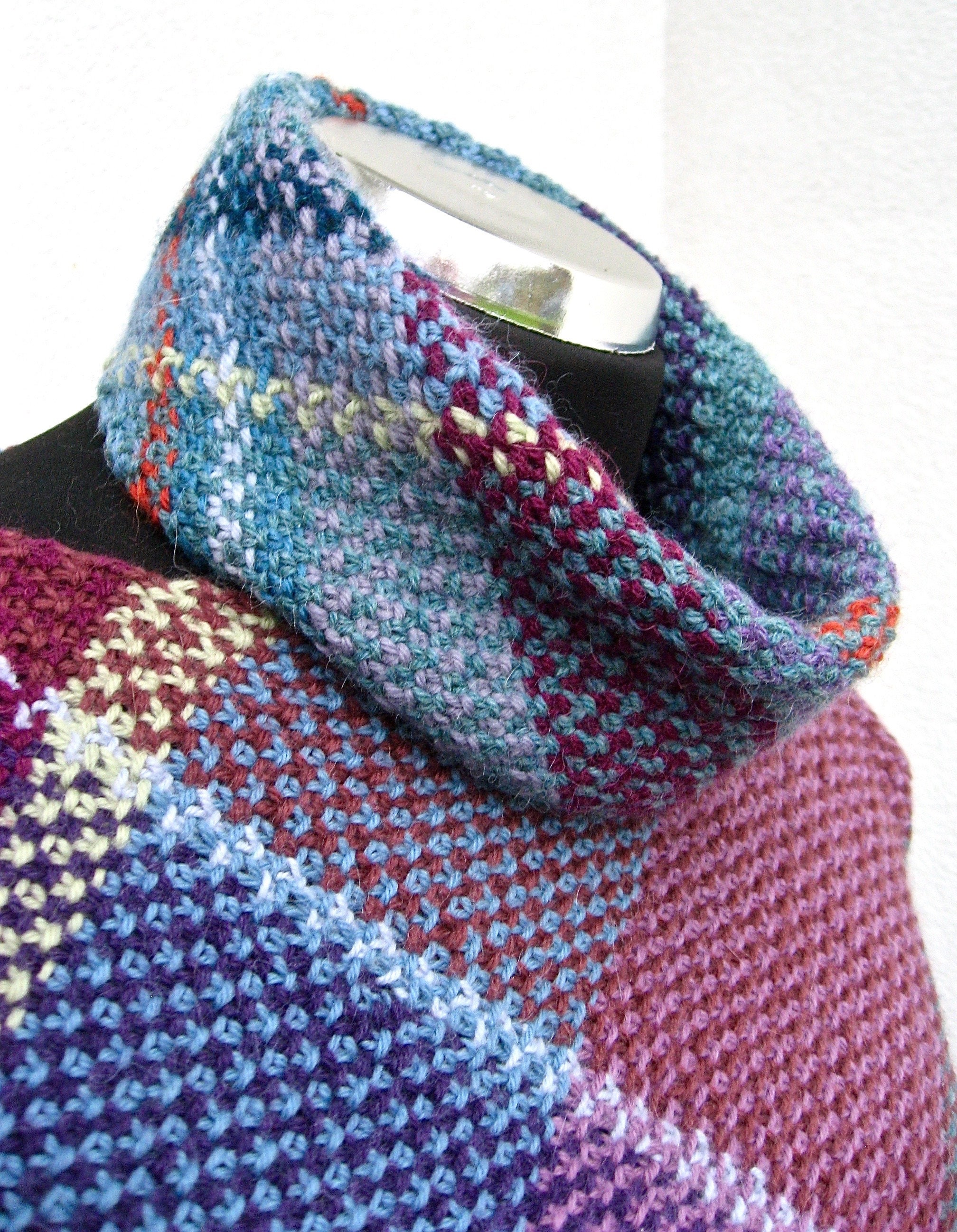 Women's Linen Stitch Jumper / Sweater "swinging on the Gate" - Designer ...