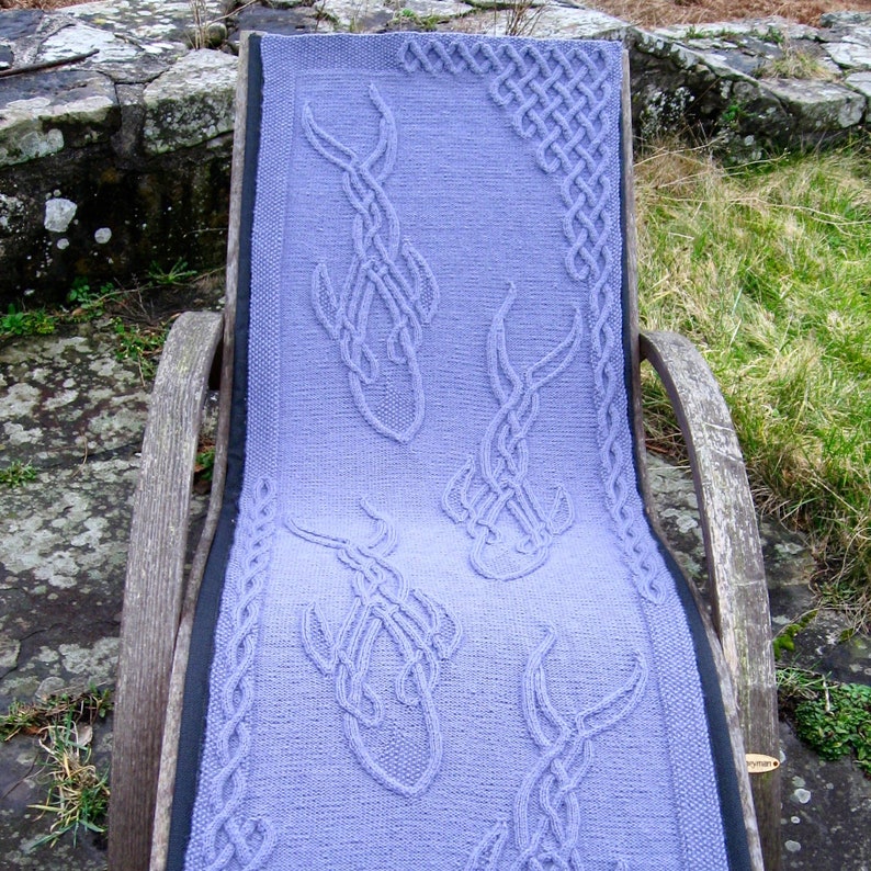 Celtic Cable Wrap "glencoyne Dale" - Designer Knitting Pattern ...