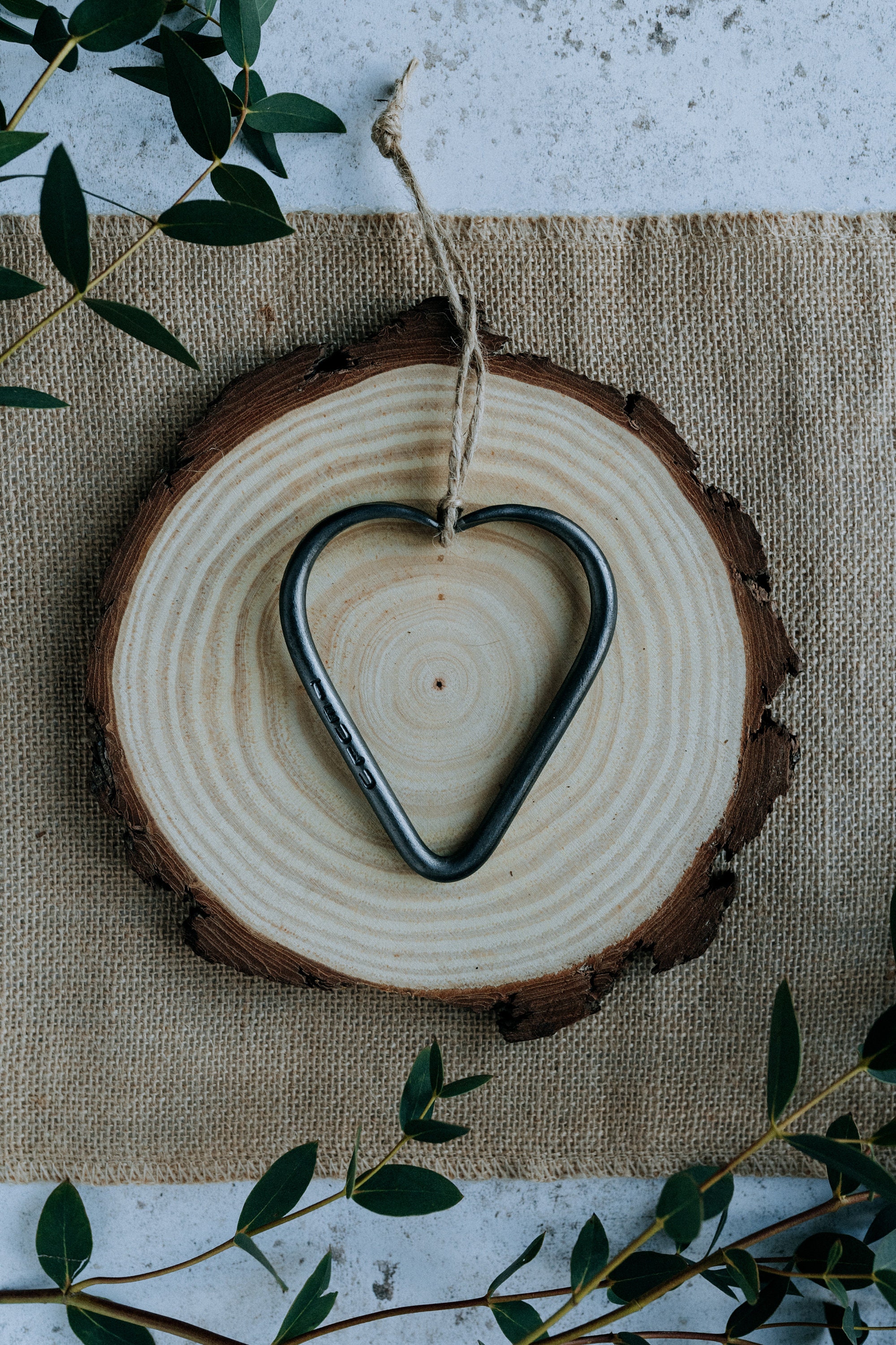 Buy Hand-forged Welsh Heart Decoration Cariad Cwtch Teulu Hiraeth Caru ...