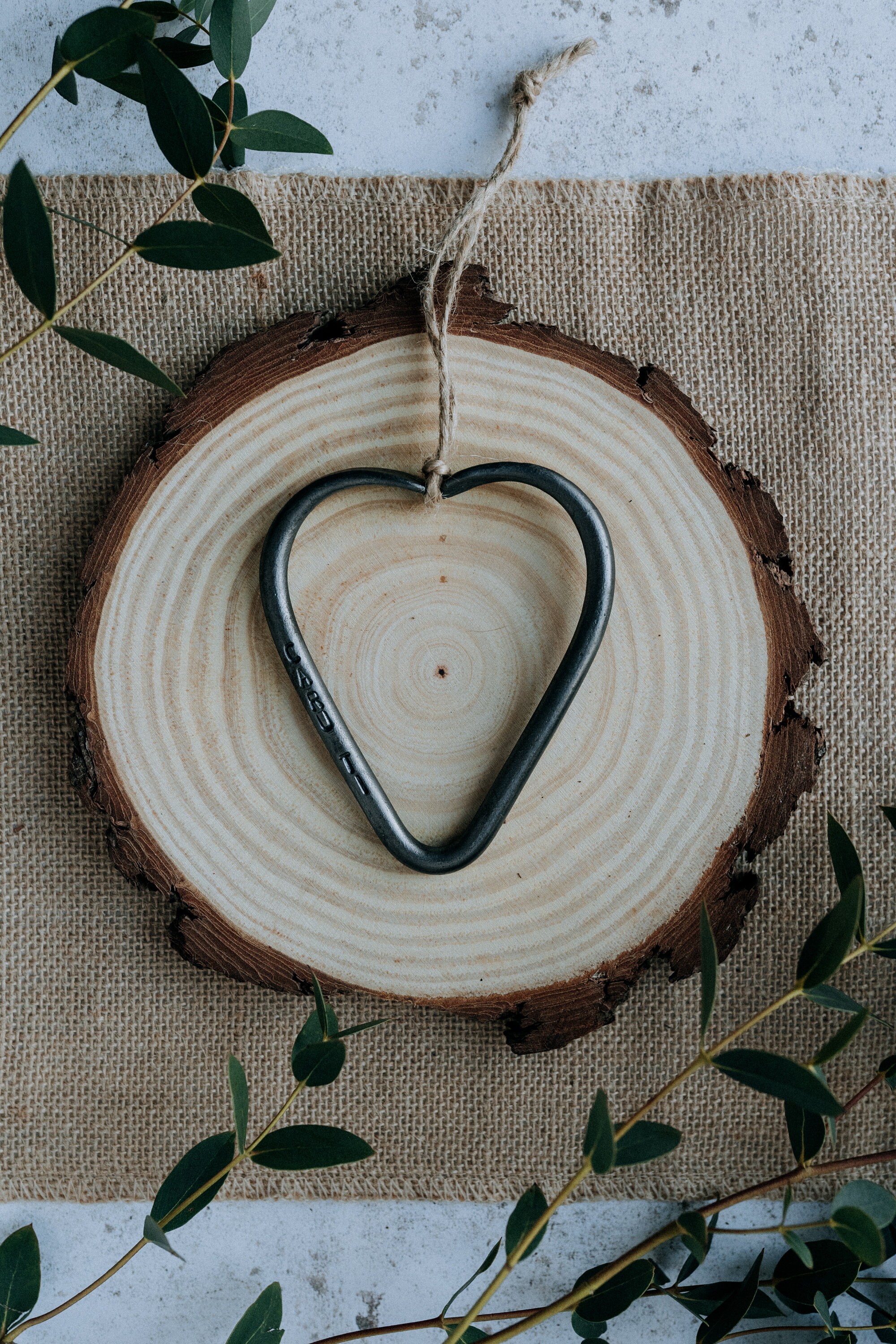 Buy Hand-forged Welsh Heart Decoration Cariad Cwtch Teulu Hiraeth Caru ...