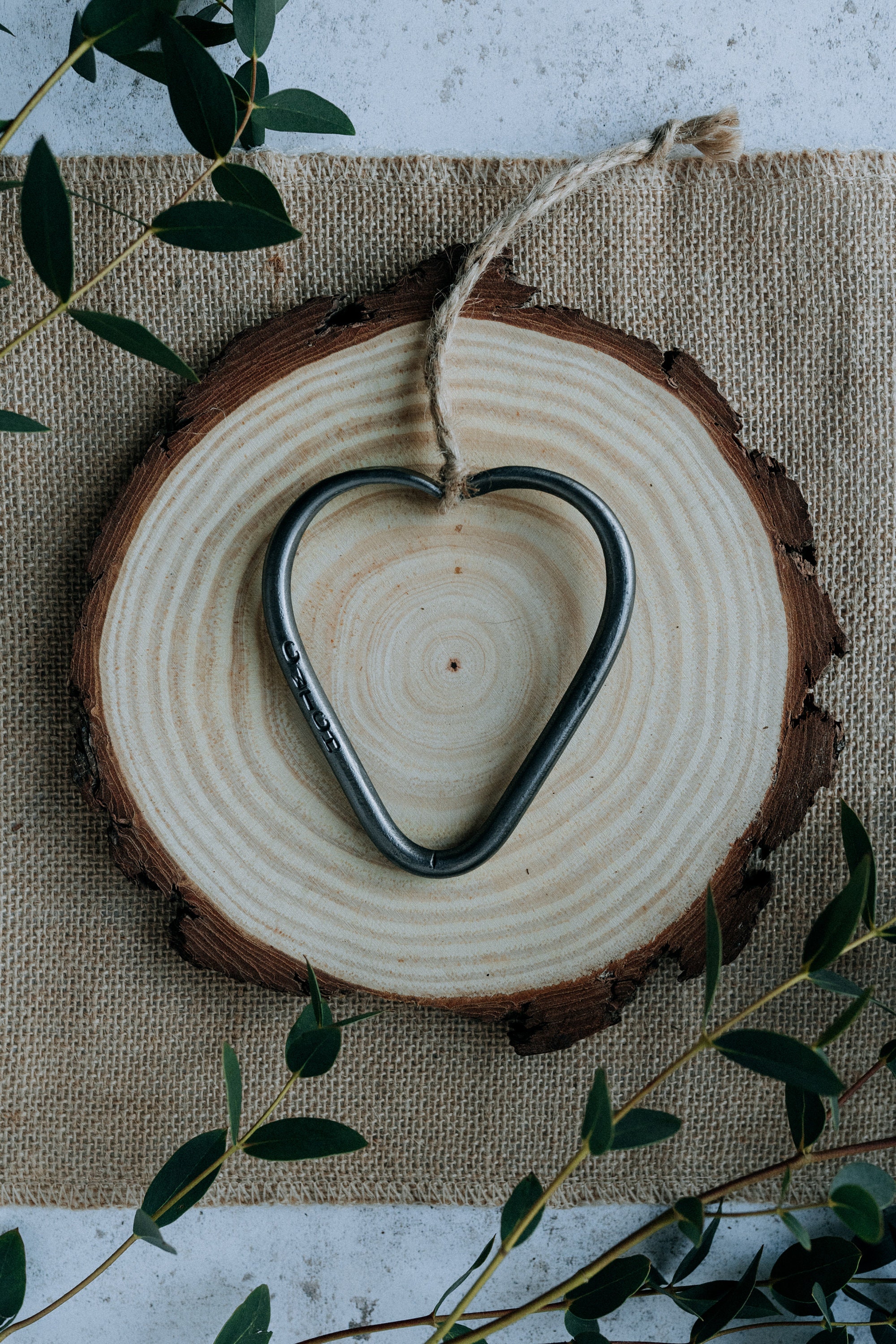 Buy Hand-forged Welsh Heart Decoration Cariad Cwtch Teulu Hiraeth Caru ...