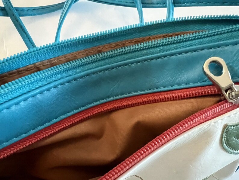 Designer RELIC Genuine Soft Leather Crossover Bee Handbag Multi-color ...